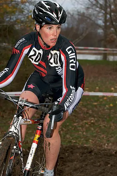 Vicki Thomas at the 2008 Mercer Cup. photo: courtesy - Cyclocross ...