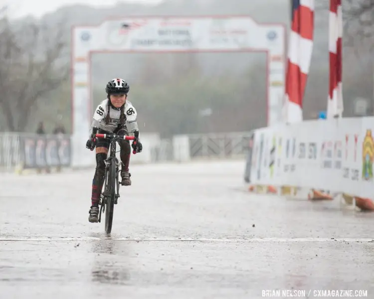 Local hero Piper Pizzo (Bicycle Sport Shop Cyclocros Team) knows Austin ...