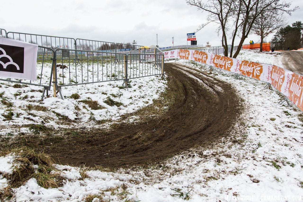 Course conditions are not the fast or frozen ground that many expected ...