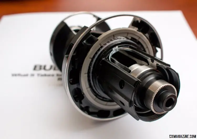 The Easton Echo hubs on the rim brake version of the wheels feature the ...