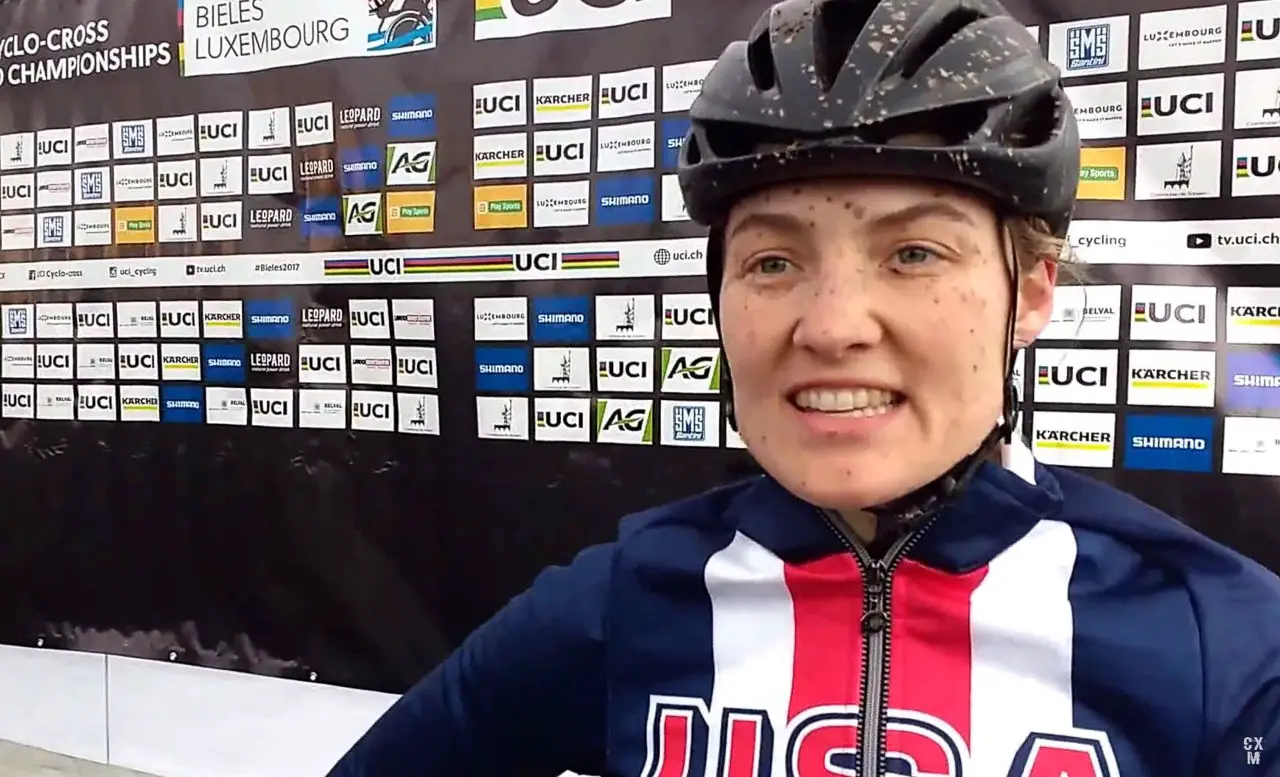 Elle Anderson - post 2017 Cyclocross World Championships, Bieles ...