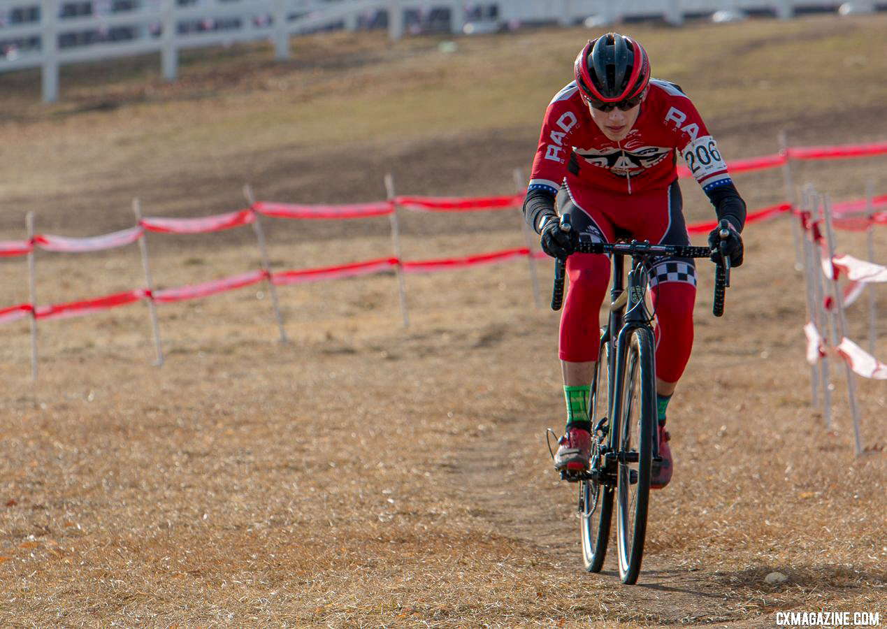 Funston chases Gomez Villafane after jumnping on his pit bike. Junior ...