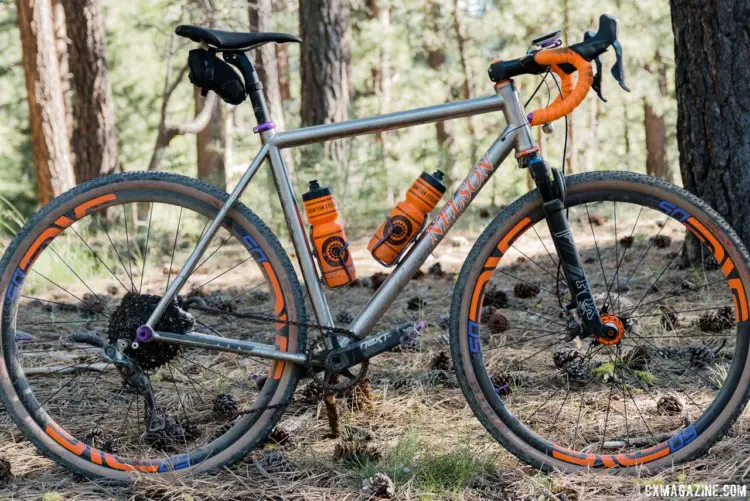 Gravel Bike: NTP Bikes Front Suspension Titanium Cyclocross/Gravel Bike