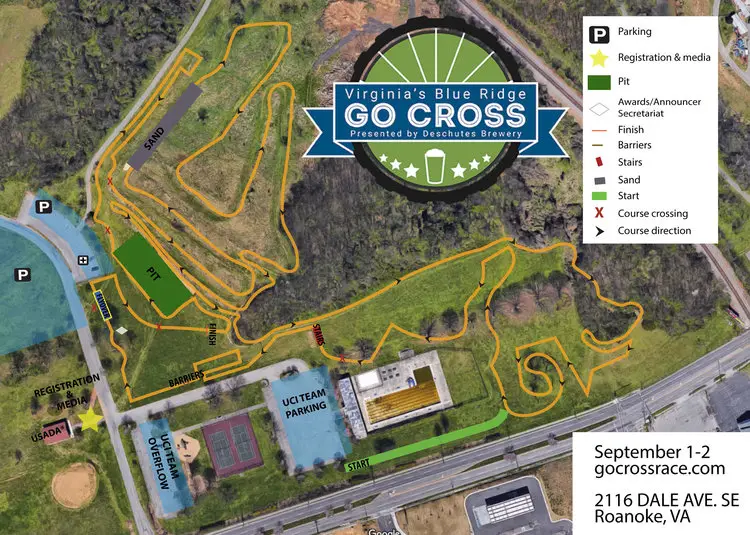 GoCross Course Map - Cyclocross Magazine - Cyclocross and Gravel News ...