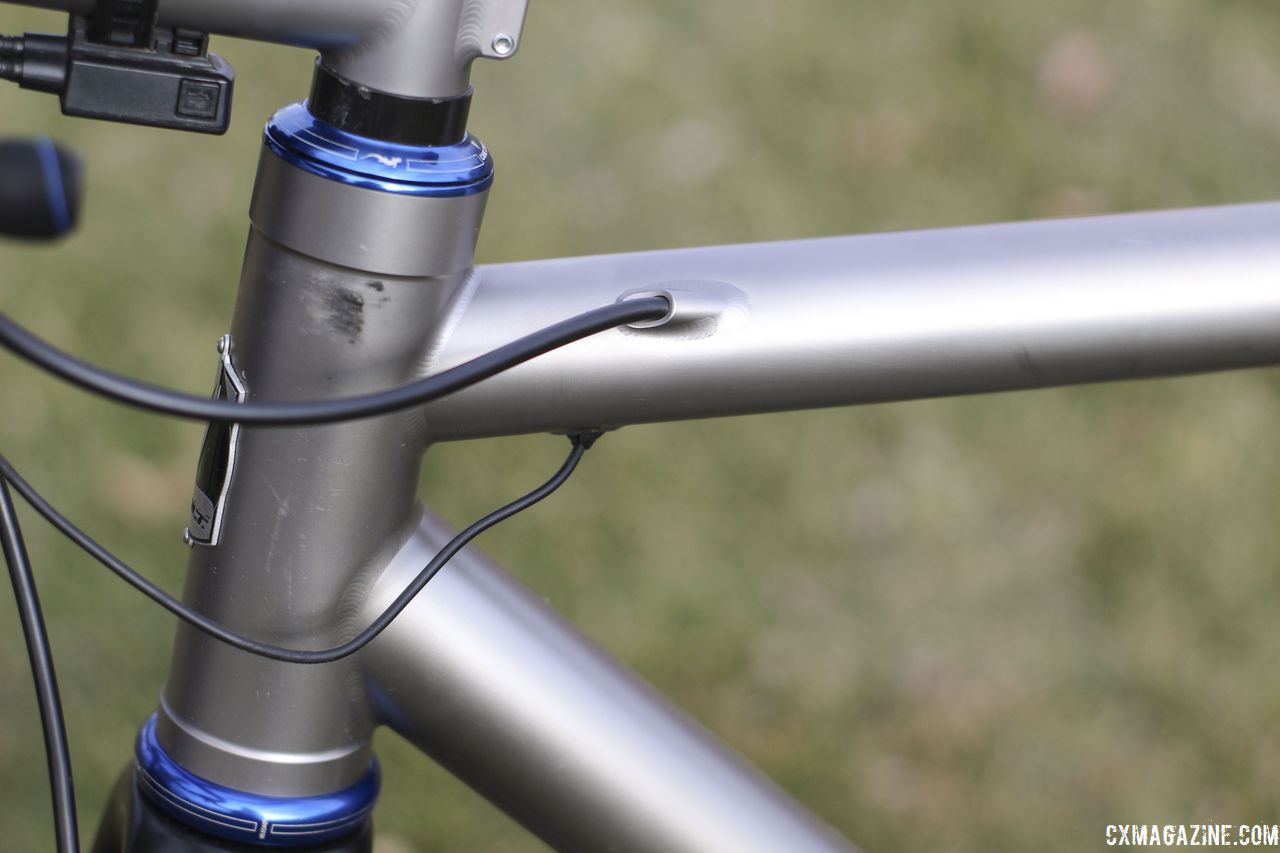 Bjorn Selander's Bingham Built Titanium Cyclocross Bike. © Z. Schuster ...