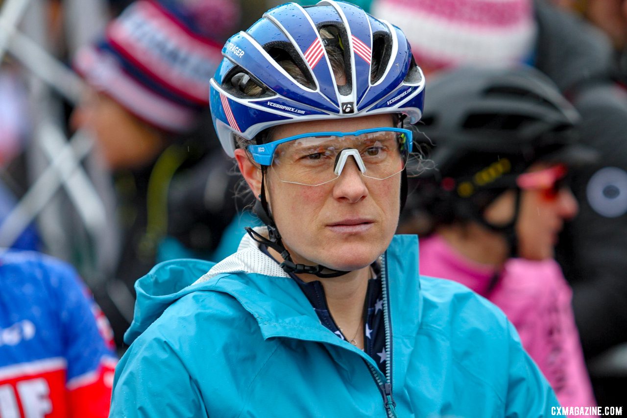 Katie Compton eyes a podium finish. Elite Women. 2019 Hoogerheide World ...
