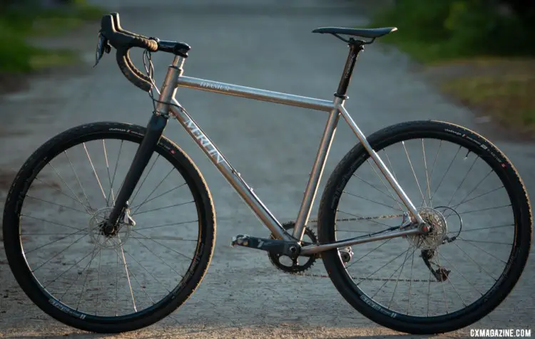 Merlin Sandstone titanium gravel bike, built by hand in Boulder ...