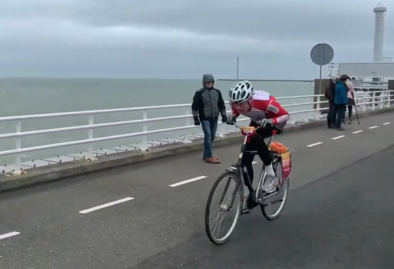 The 2020 Dutch Headwind Cycling Championships. Cycling Against the Wind ...